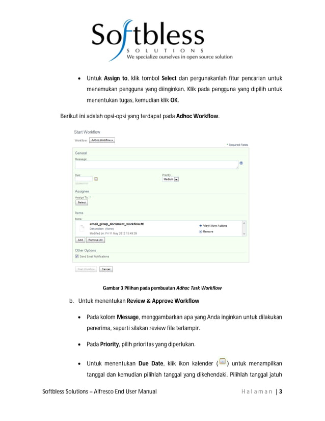 Alfresco 4 advance workflow - by softbless - part iv | PDF | Free Download