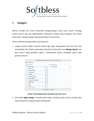 Alfresco 4 kategori - by softbless - part 6 | PDF