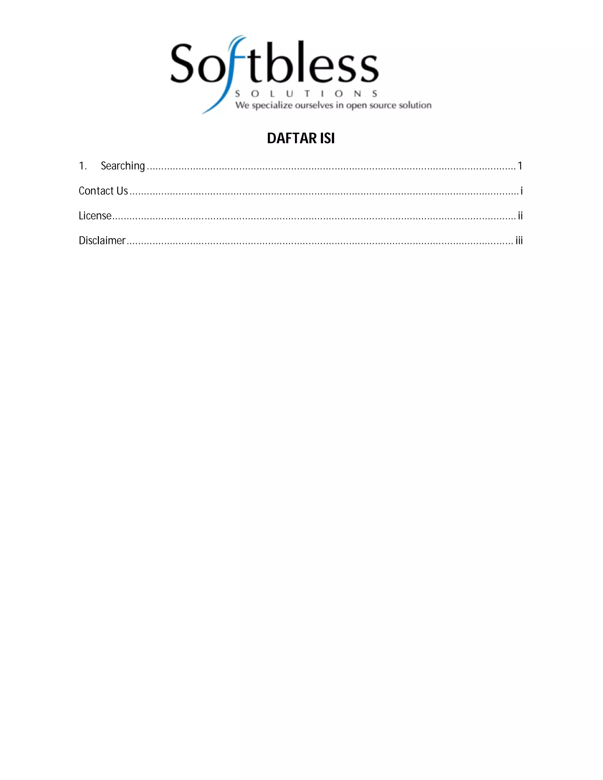 Alfresco 4 searching - by softbless - part 7 | PDF