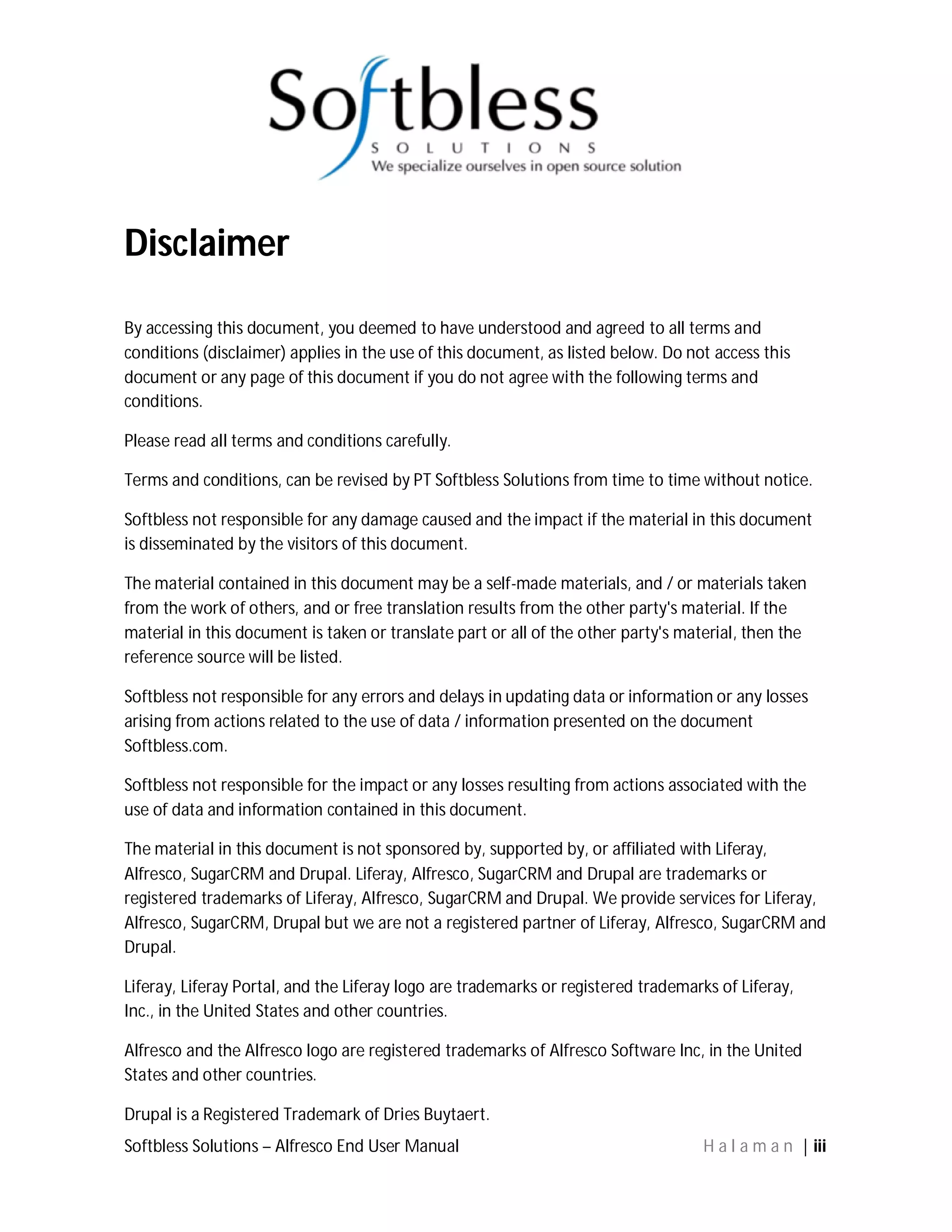 Alfresco 4 searching - by softbless - part 7 | PDF