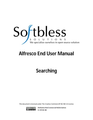 Alfresco 4 searching - by softbless - part 7 | PDF