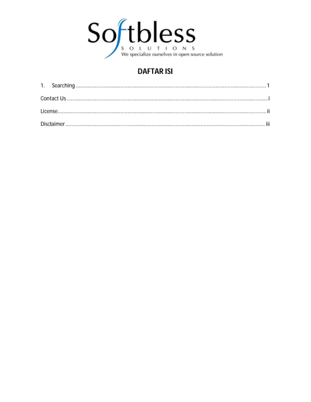 Alfresco 4 searching - by softbless - part 7 | PDF