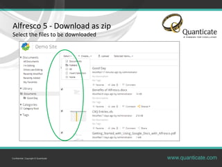 Alfresco 5.0 features | PPT