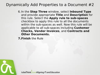 Alfresco : Implementing Business Rules | PPT