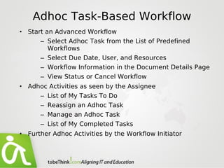 Alfresco : Implementing Workflow | PDF