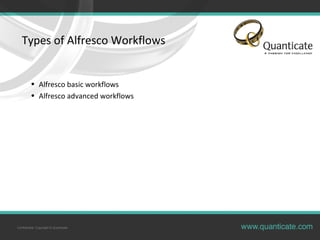 Alfresco activiti workflows | PPT