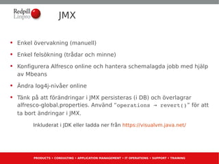 Alfresco administration stockholm meetup | PPT
