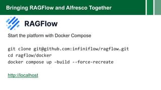 Alfresco AI Webinar, creating a RAG system from scratch | PDF