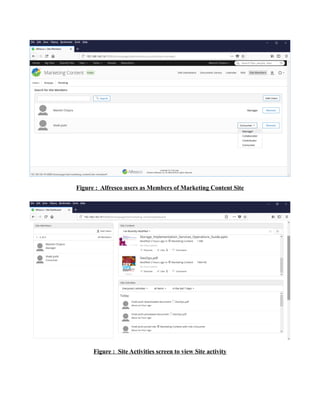 Alfresco Content Services - Solution Document | PDF