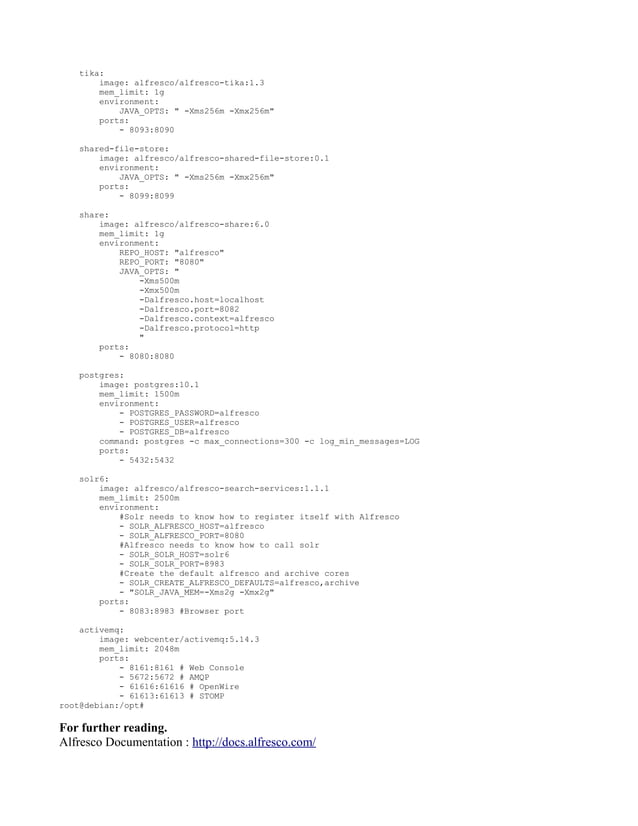 Alfresco Content Services - Solution Document | PDF