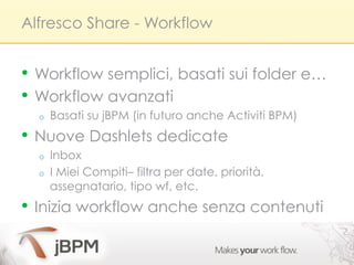Alfresco Enterprise 3.4 ita | PPT