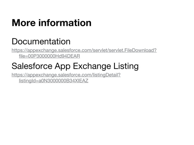 Alfresco for Salesforce | PPT