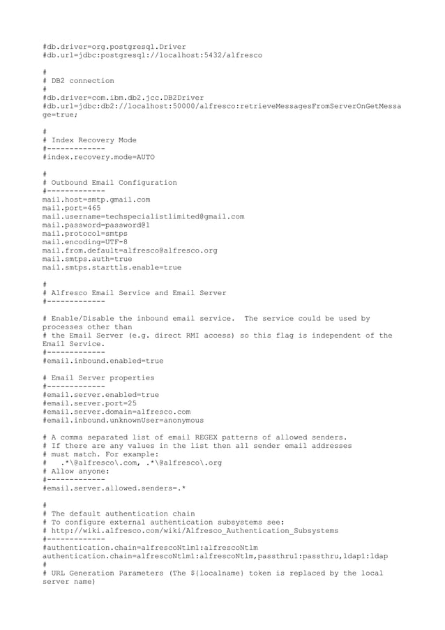 alfresco-global.properties | PDF