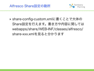 Alfresco Google Docs連携 | PPT