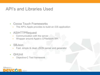 DEVCON-Alfresco i os mobile application details and design | PPT