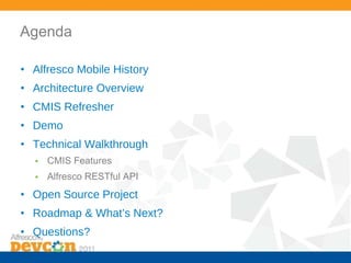DEVCON-Alfresco i os mobile application details and design | PPT