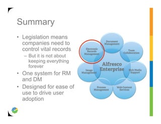Alfresco Records Management 2.0 | PDF | Operating Systems | Computer Software and Applications