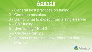 Alfresco tuning part1 | PPTX