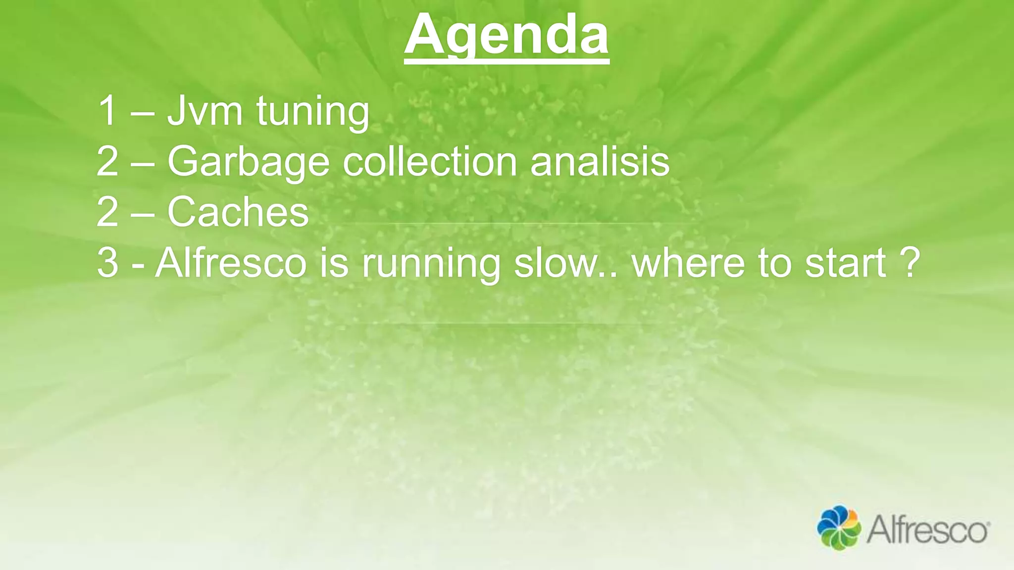 Alfresco tuning part2 | PPTX | Databases | Computer Software and Applications
