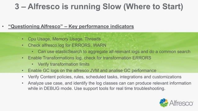 Alfresco tuning part2 | PPTX | Databases | Computer Software and Applications