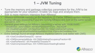 Alfresco tuning part2 | PPTX | Databases | Computer Software and Applications
