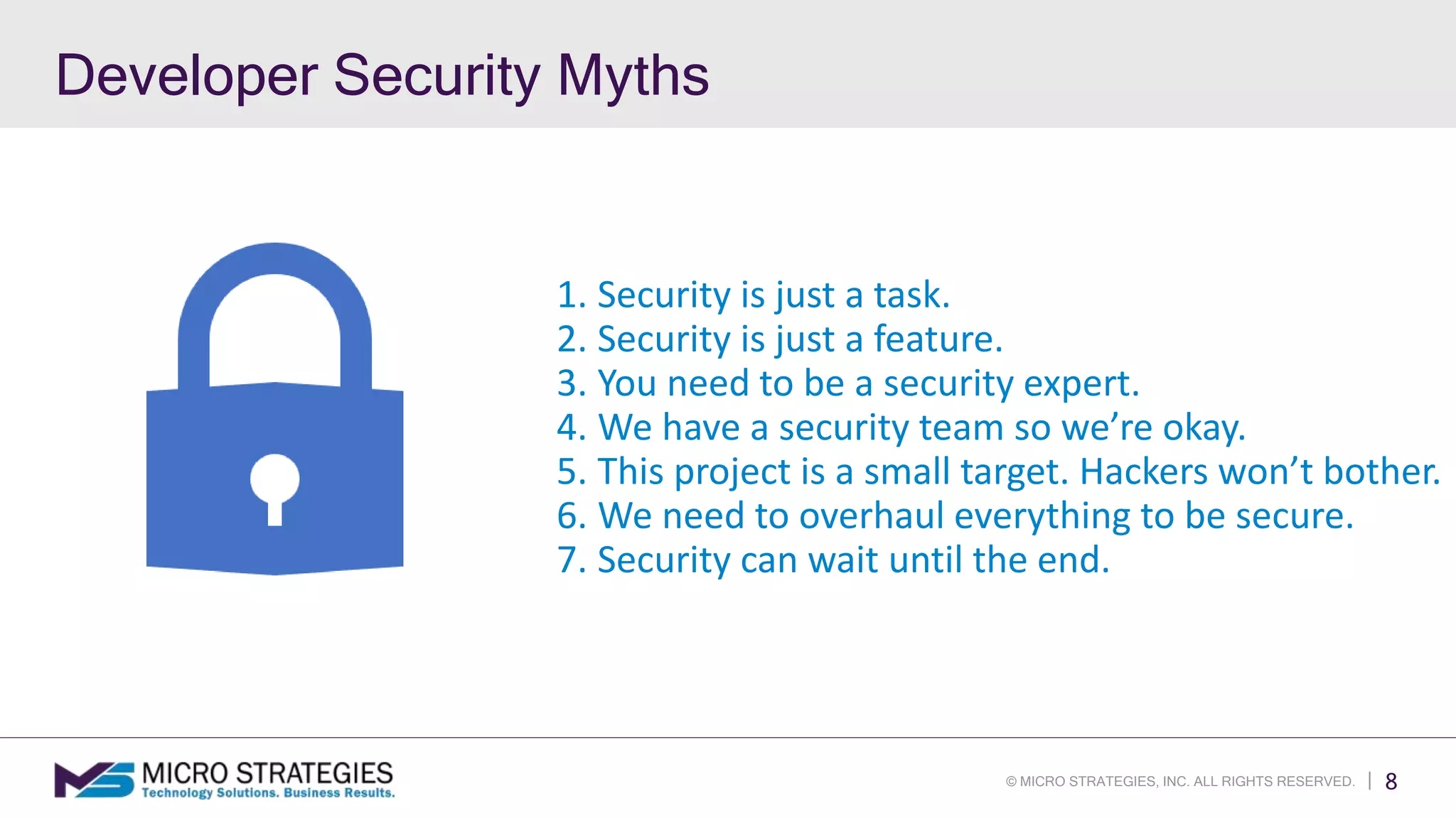 Alfresco Virtual DevCon 2020 - Security First!