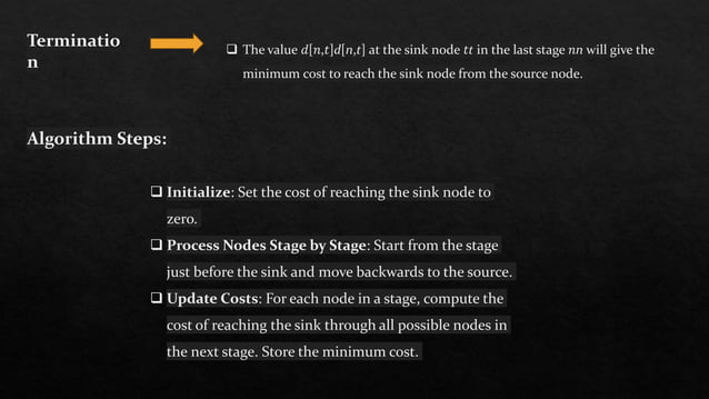 Multistage graph unit 4 of algorithm.ppt