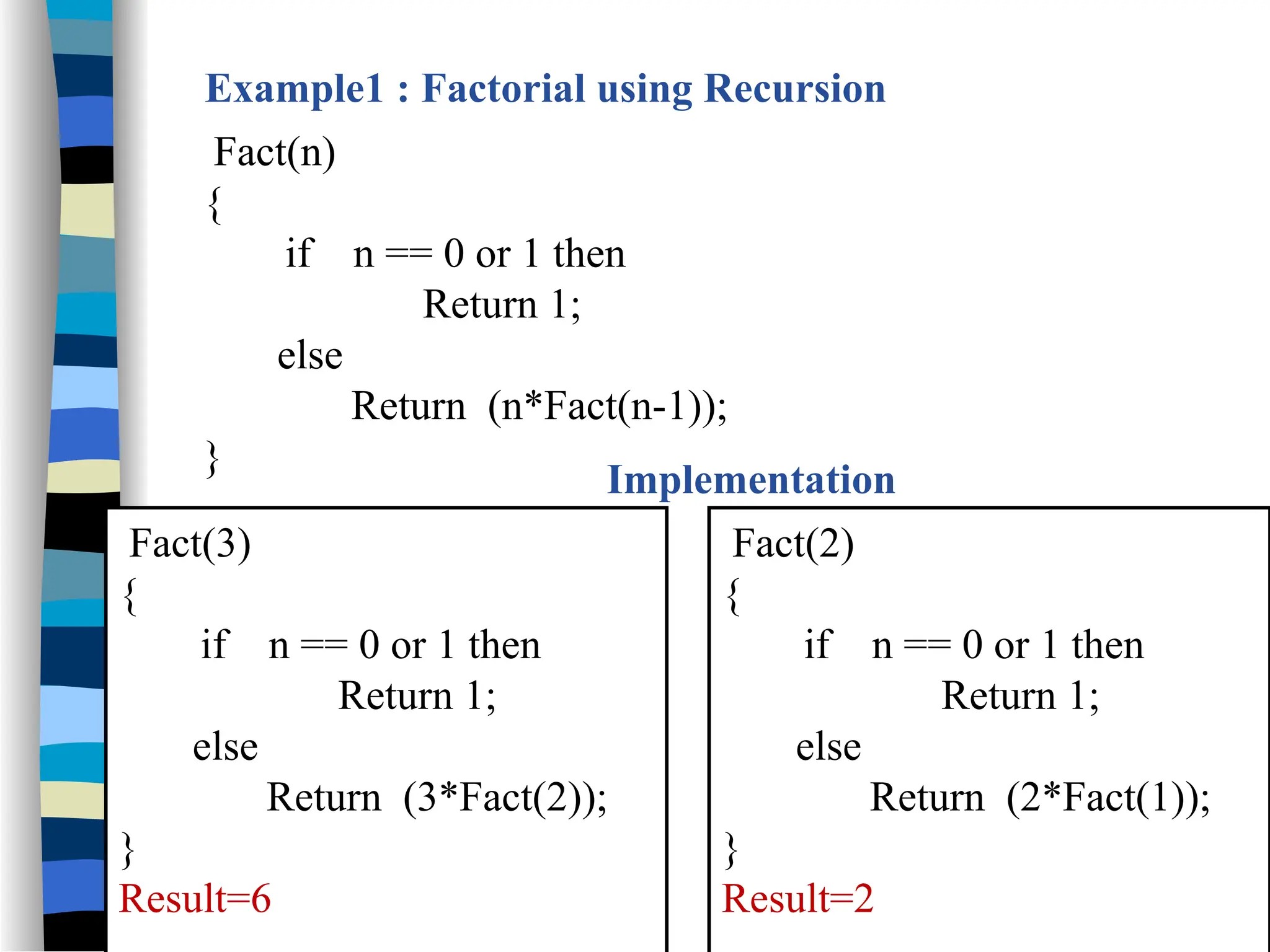 Analysis of Algorithm Recursive Algorithm | PPT Analysis of Algorithm Recursive Algorithm | PPT
