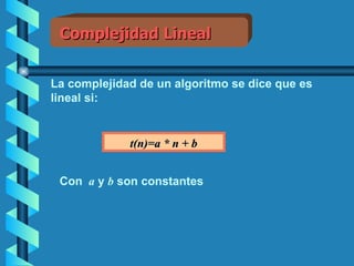 Introducción al Análisis y diseño de algoritmos | PPT