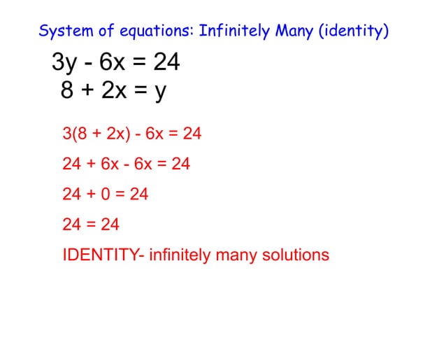Alg1 8 2 Substitution Method Ppt
