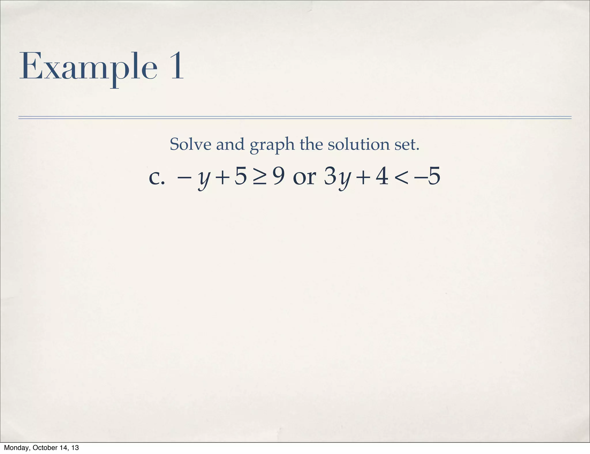Algebra 1B Section 5-4 | PPT