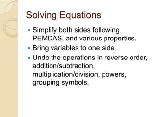 Alg2 sections 1, 2, and3 | PPTX