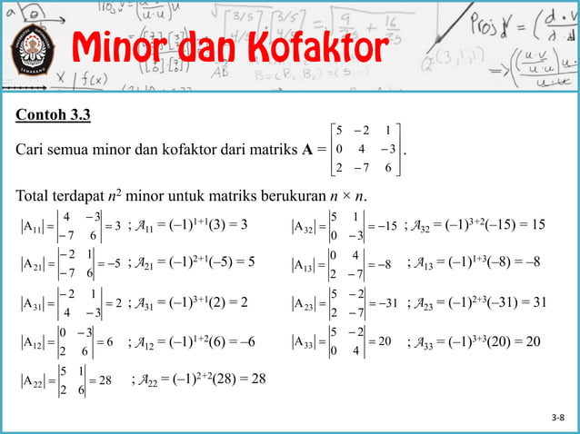 Linear Algebra - Determinants and Eigenvalues | PDF