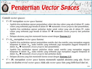 Linear Algebra - Finite Dimensional Vector Spaces | PDF