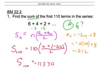 Alg2 BM 22 Review | PPT