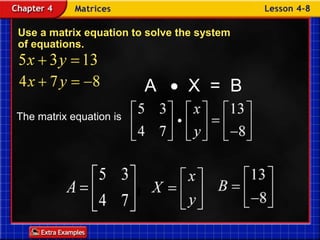 Alg2 lesson 4-8 | PPT