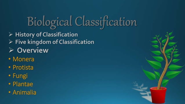 biological classification | PPTX
