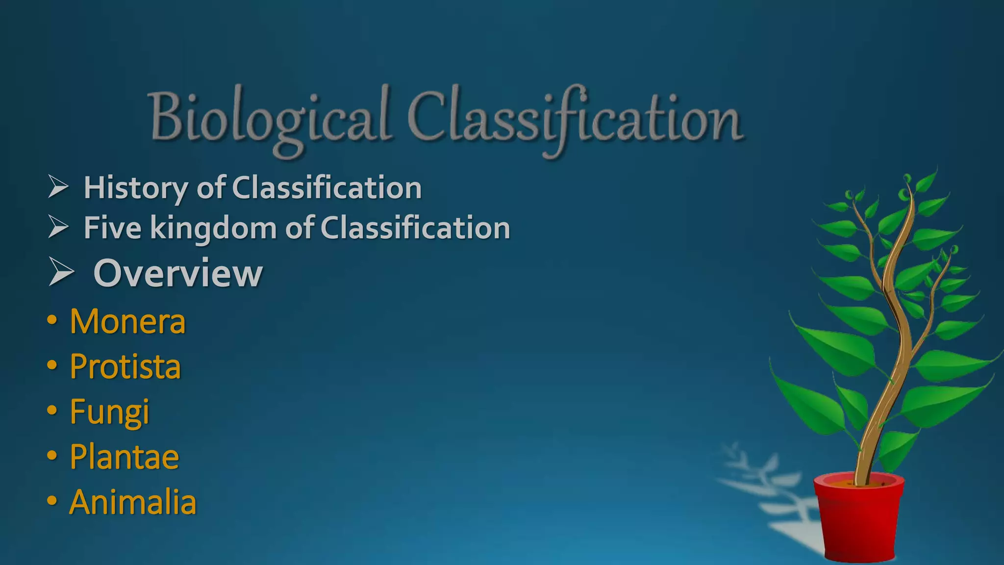 five kingdom classification | PPT