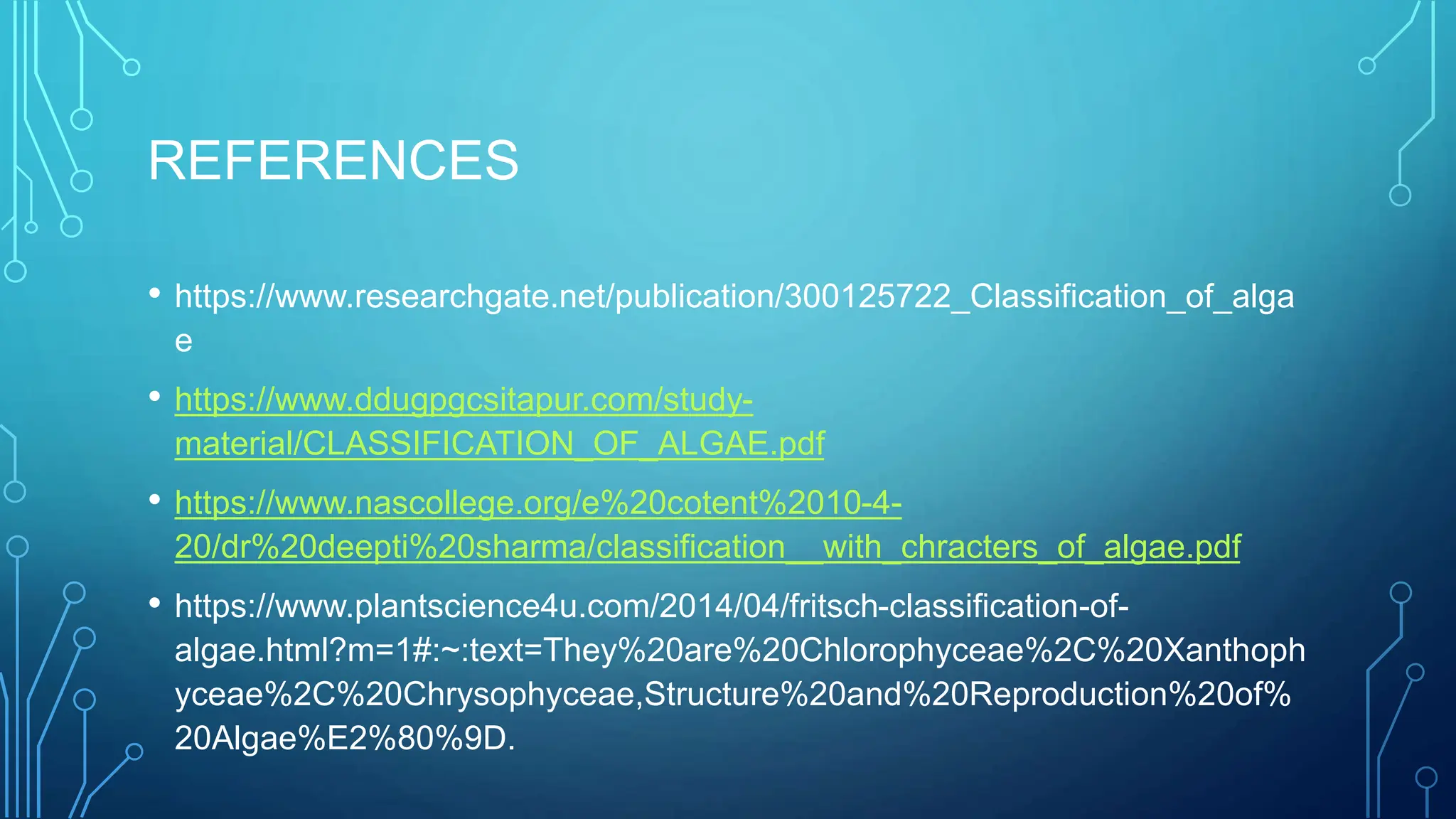 Algae Introduction , application and USES | PPTX