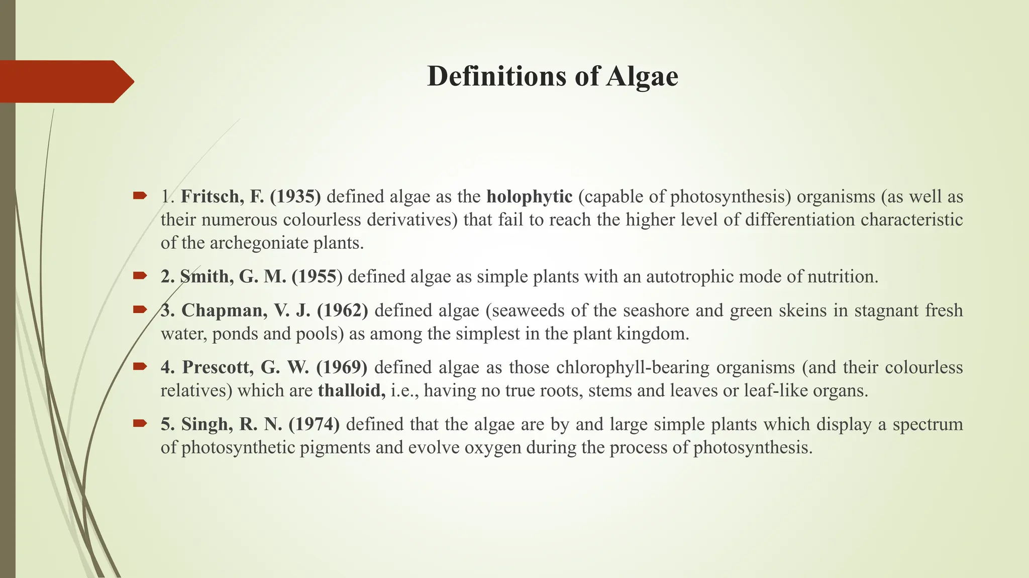 ALGAE - Habitat and Distribution for B.Sc Semester -I as per NEP ...