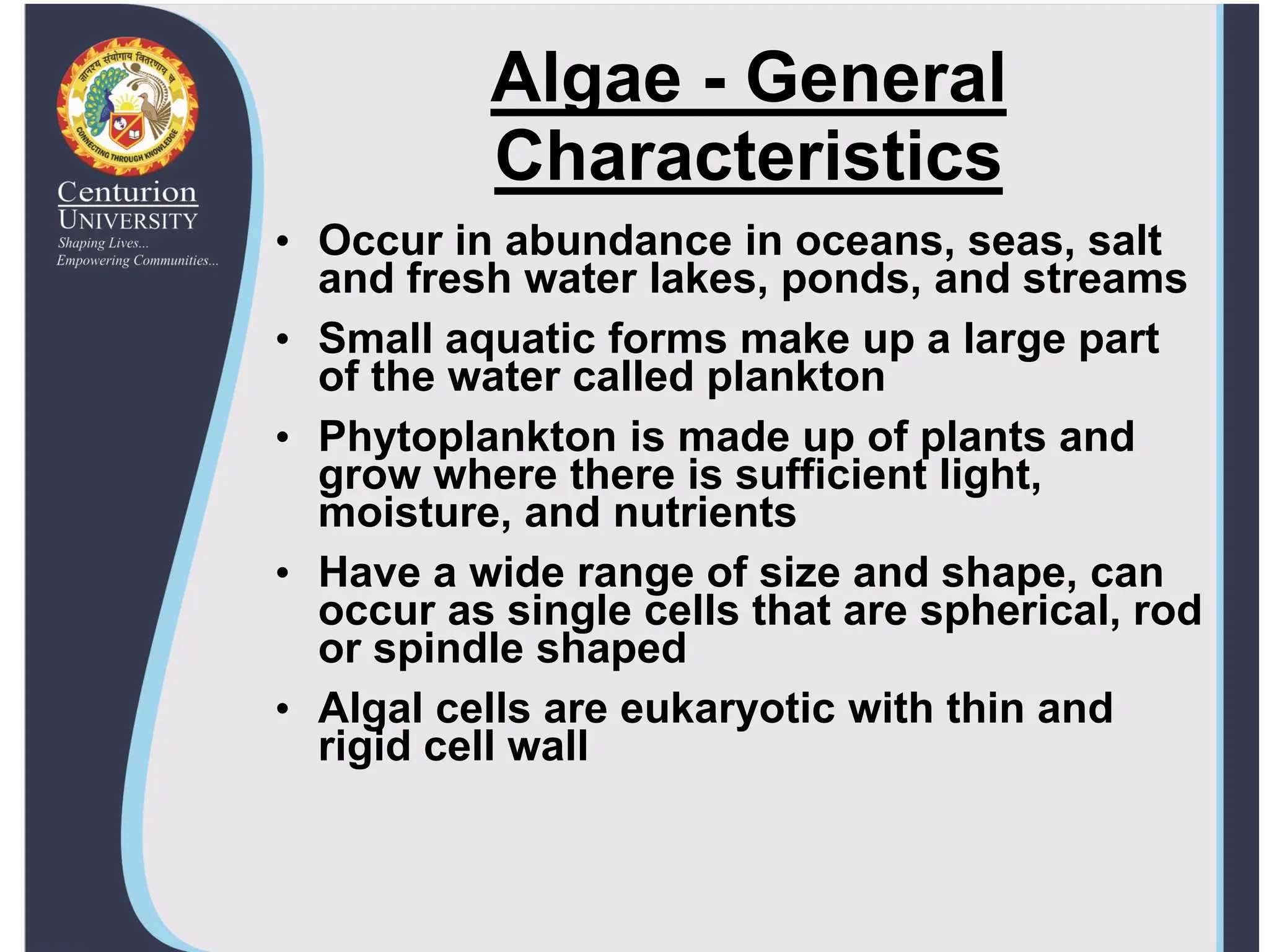 Algae-Protozoa-Yeasts-and-Fungi about their character | PDF
