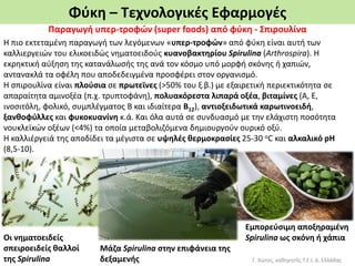Φύκη-Τεχνολογικές Εφαρμογές (Algae-Technological uses) | PDF