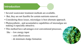Use of Microalgae for Phycoremdiation & biodiseal production | PPTX | Environmental Services ...
