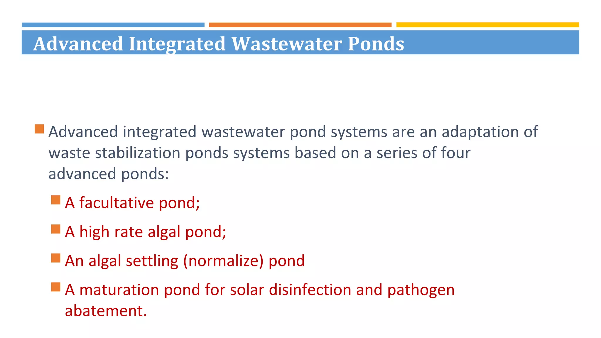 Use of Algae for waste water treatment | PPT