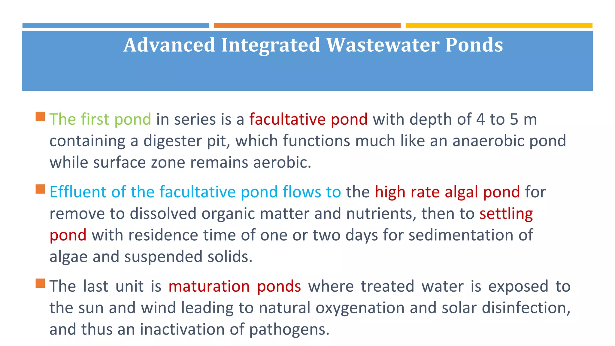 Use of Algae for waste water treatment | PPT