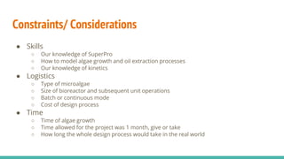 Bioprocessing Project | PPTX