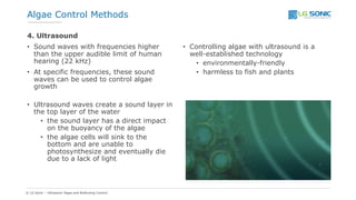 Algae Control Methods | PDF