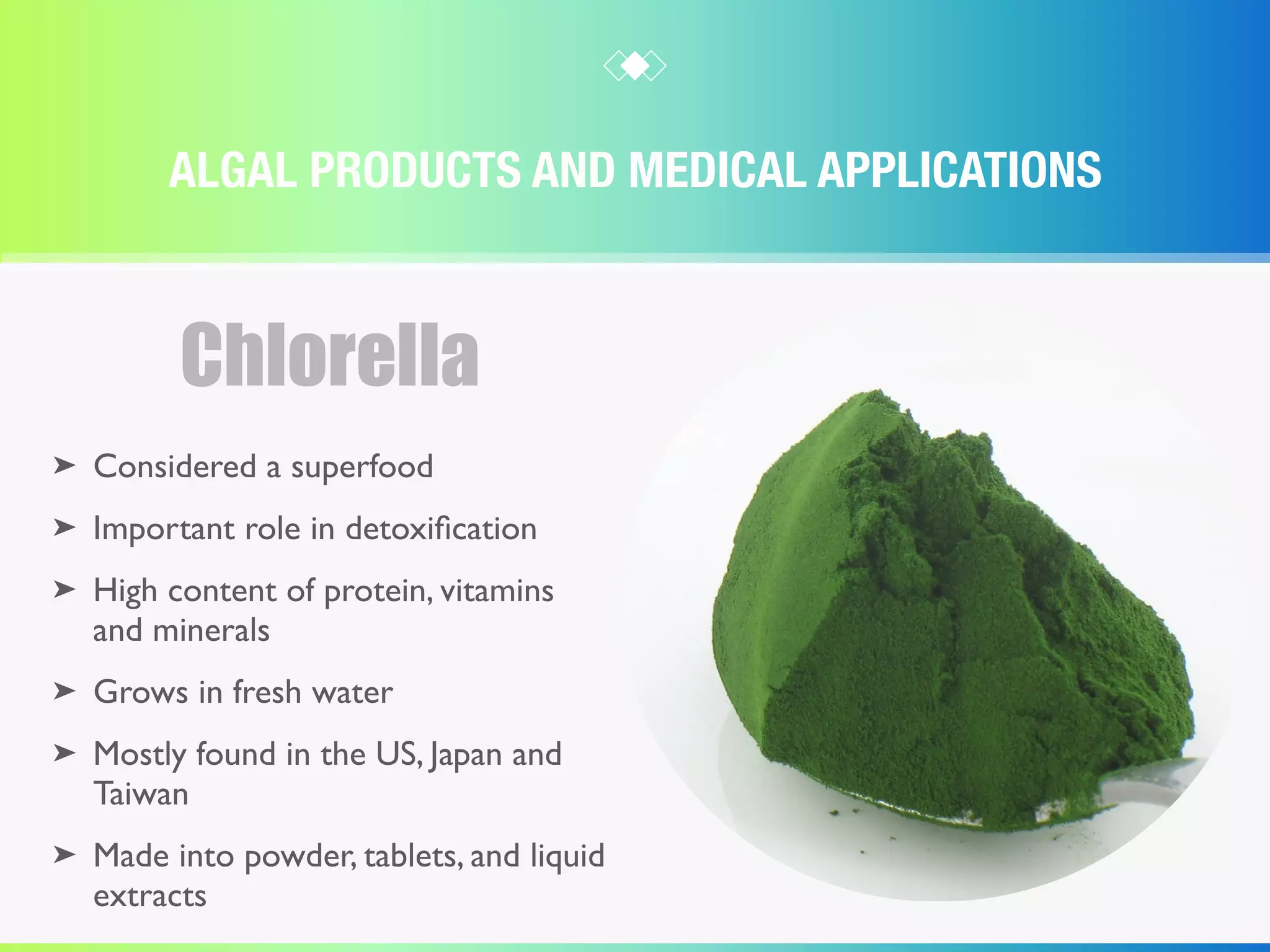 Algae Products and their Medical Applications | PDF
