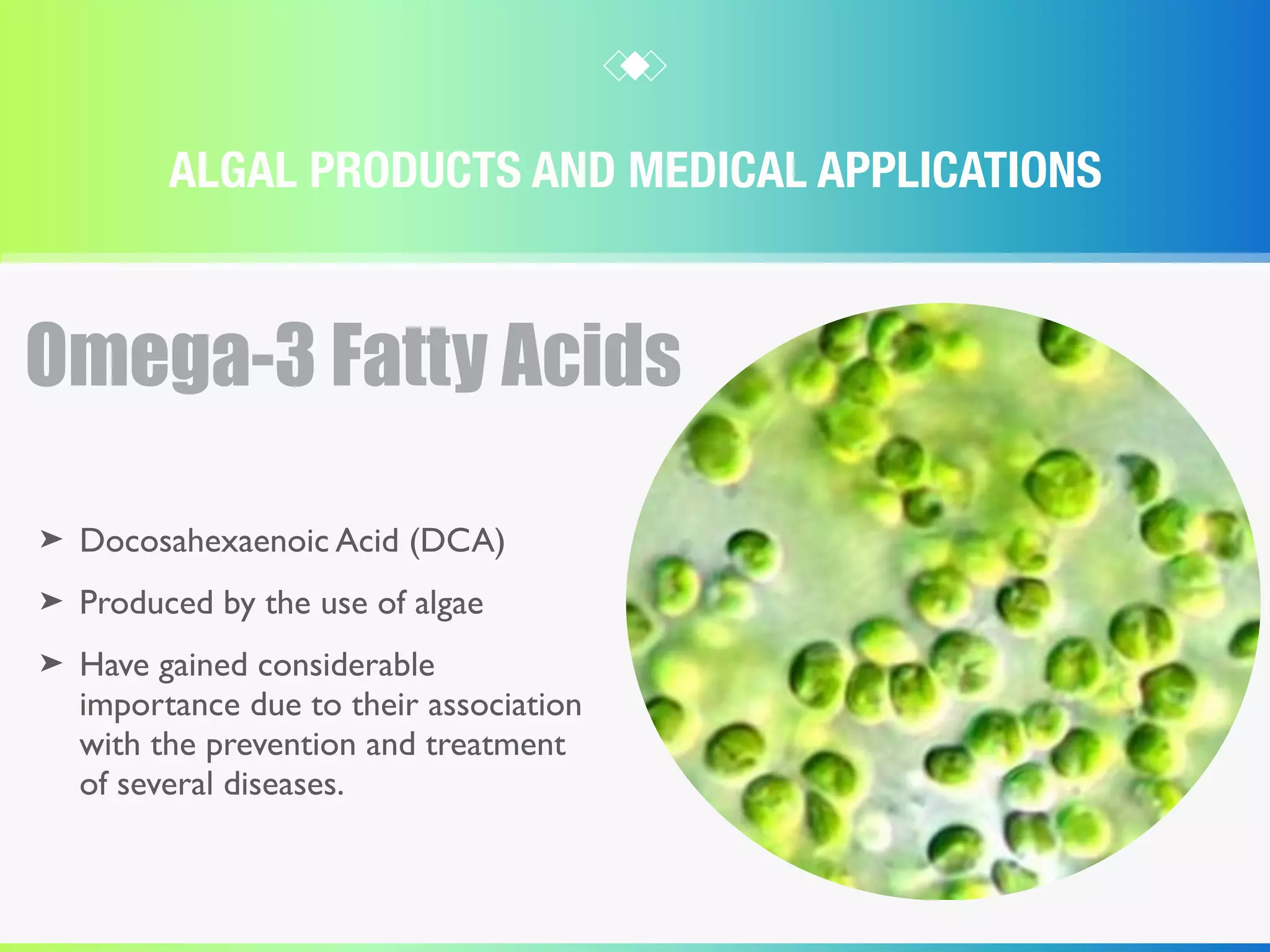 Algae Products and their Medical Applications | PDF