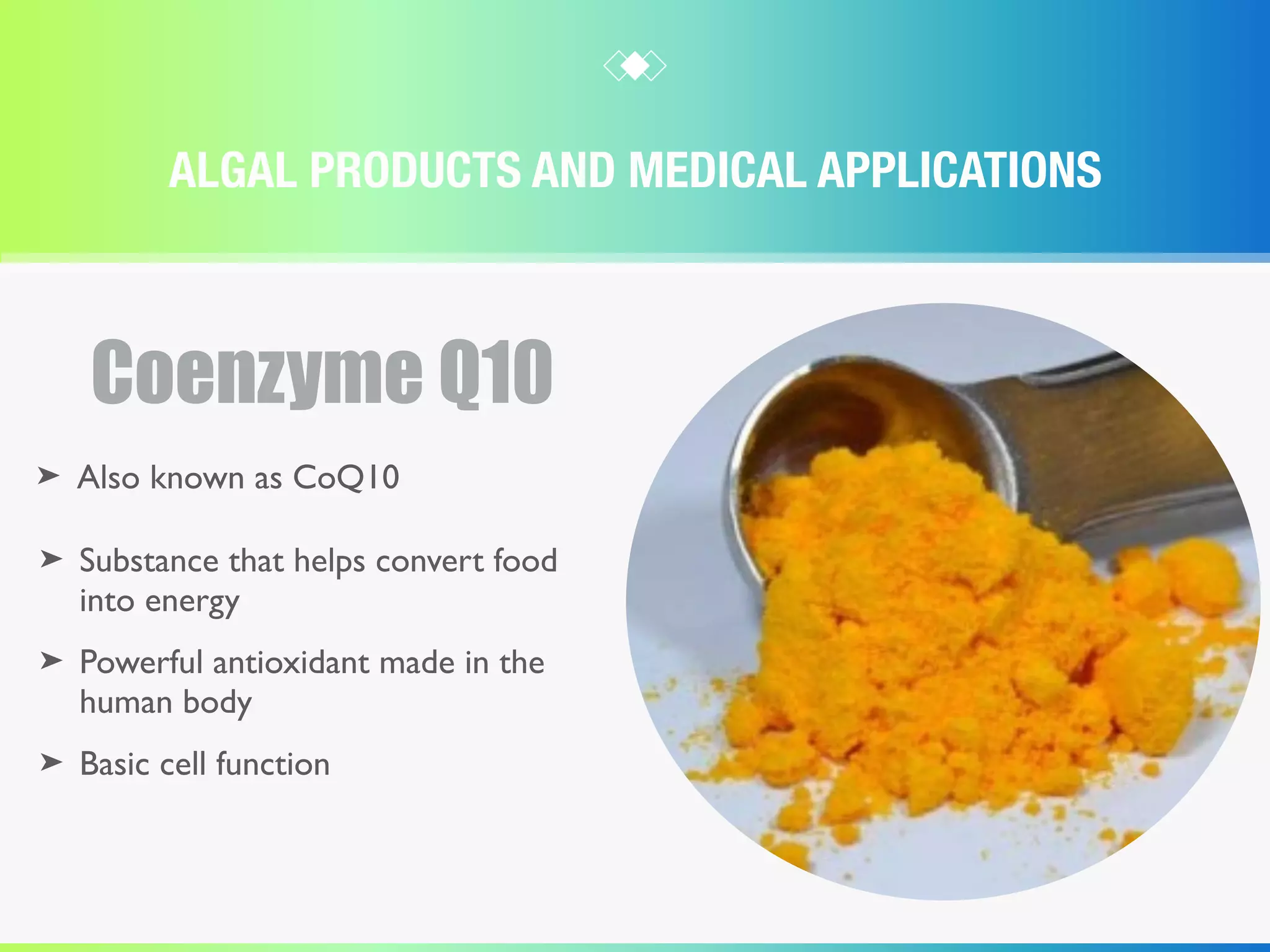 Algae Products and their Medical Applications | PDF